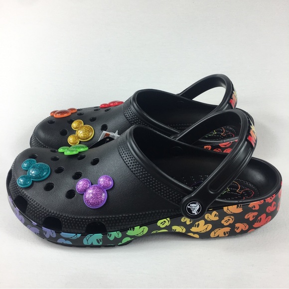 CROCS | Shoes | Crocs X Disney Rainbow Pride Celebration Mickey Mouse ...